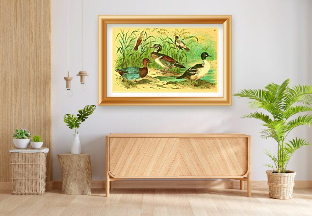 Wild Ducks Wall Art - Bellesima