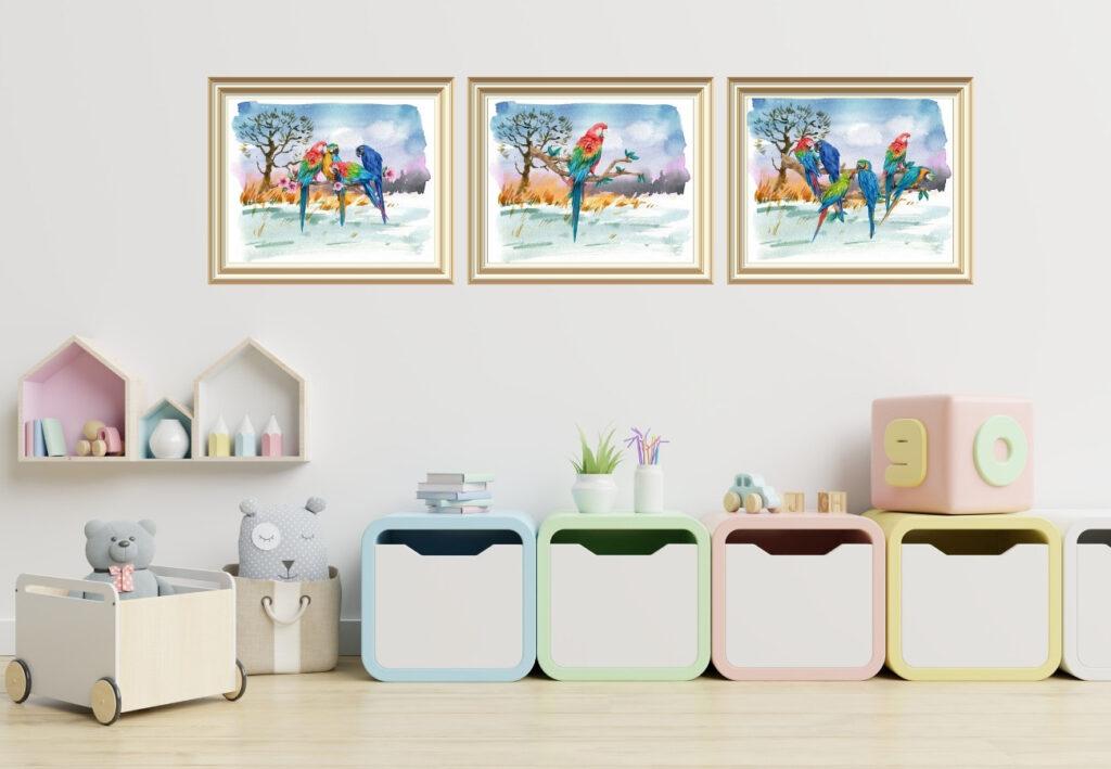 Printable Bird Wall Art - Bellesima